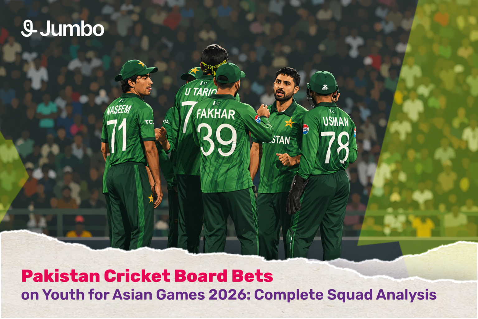 Pakistan Cricket Board Bets on Youth for Asian Games 2026: Complete ...